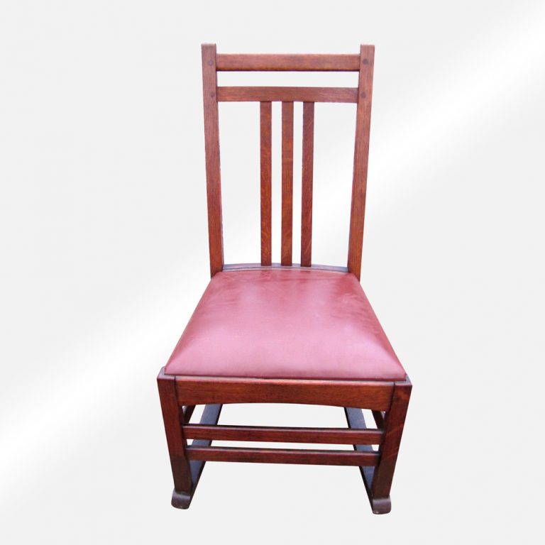 Antique Limbert Rocking Chair w3995 - joenevo